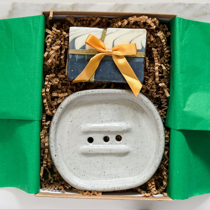COMING SOON: MODERN GRAY Ceramic Soap Dish Gift Box – Center Street ...